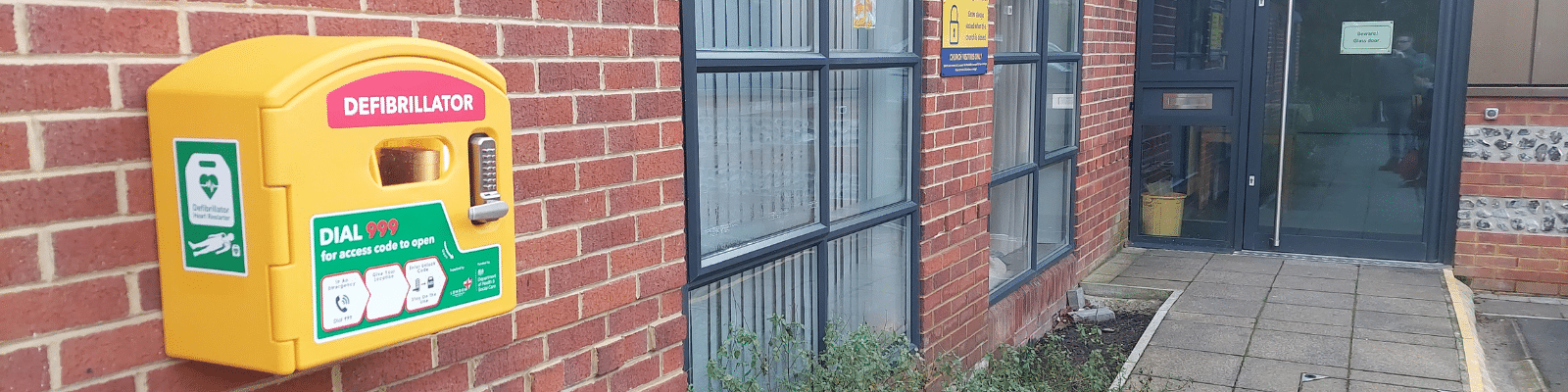 Defibrillator - Worcester Park Baptist Church